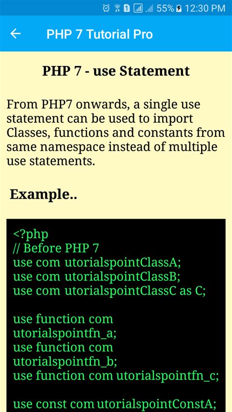 Learn Php 7 And Mysql Complete Tutorial App On Amazon Appstore