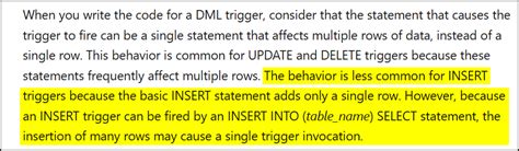 Understanding Trigger In Azure Sql Database Microsoft Qanda
