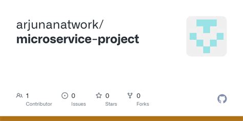 Github Arjunanatworkmicroservice Project