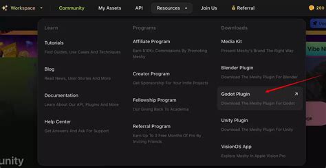 meshy for godot meshy docs