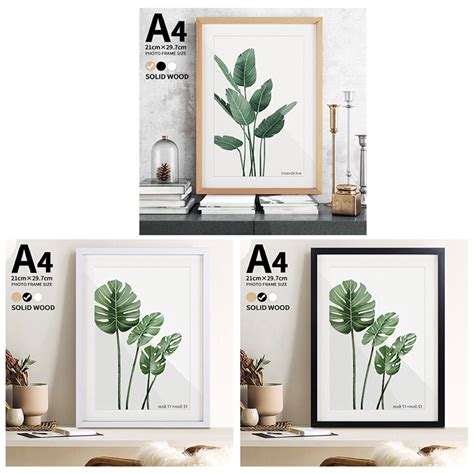 A3 Picture Frame Photo Frame Poster Frame Wood 29 Vicedeal