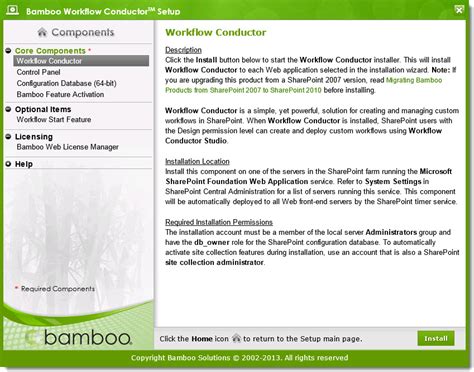 Upgrading Workflow Conductor From A Previous Release Bamboo Solutions