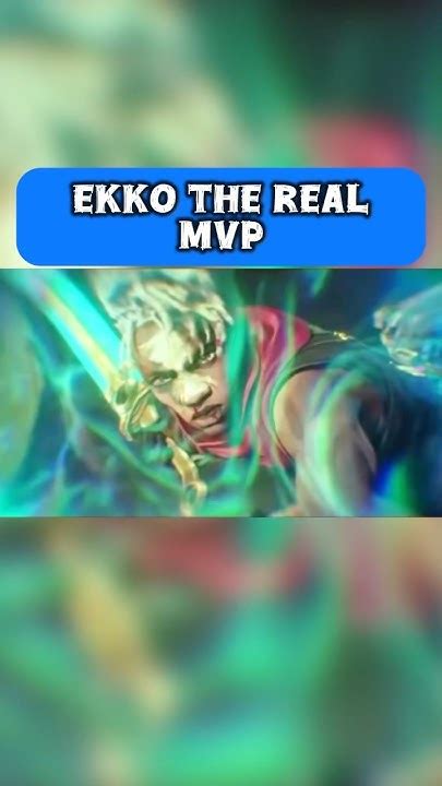 Ekko The Real Mvp Arcane Amv Arcane Leagueoflegends Edit Shorts