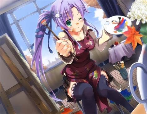 動漫美圖活力四射與嬌俏可愛的側馬尾少女 每日頭條