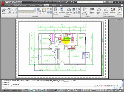 Layout Autocad