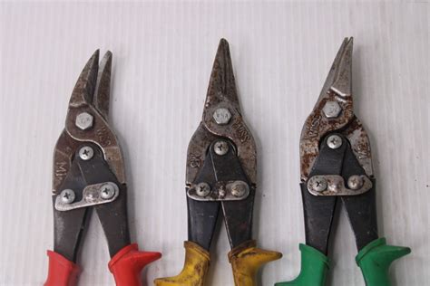 3 Wiss Tin Snips M1 M2 And M3 Bodnarus Auctioneering
