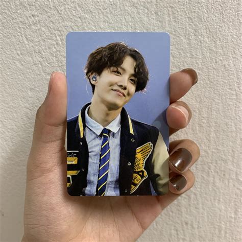 Wts Bts J Hope Official Photocard 4th Muster Japan Dvd Hobbies And Toys