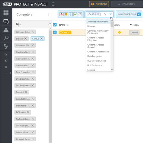 [kb8541] Use And Manage Tags In Eset Inspect And Eset Inspect On Prem