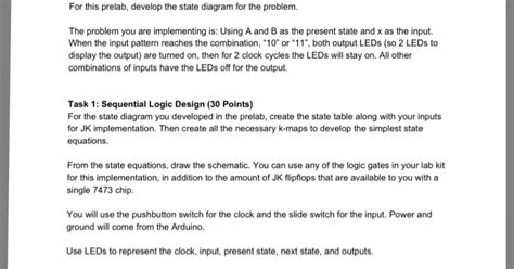 Solved Develop The State Diagram And Show Task 1 With Chegg Com
