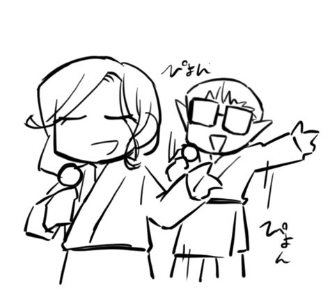 「後ろでぴょんぴょんするのまーじで可愛かった、最高ありがとう 」ドロ2の漫画