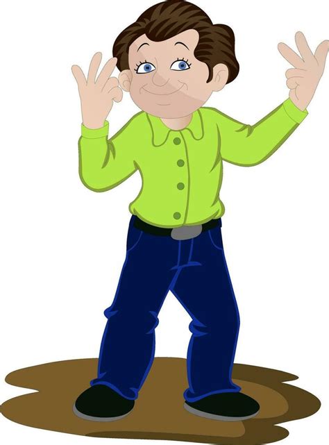 Vector Of Man Counting On Fingers 34509756 Vector Art At Vecteezy