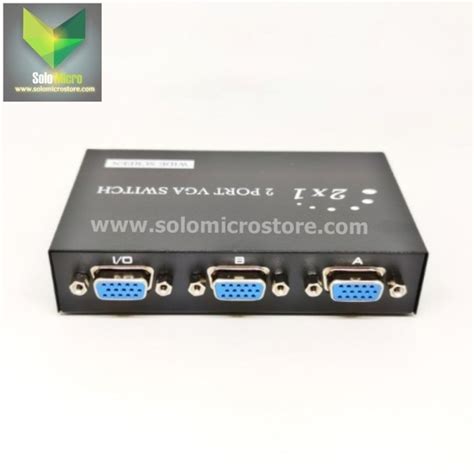 Jual Vga Switch Port Switcher Vga Input Output Di Seller Velvet Store Cengkareng