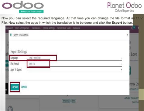 Language Translations In Odoo Pptx
