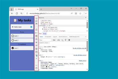 Microsoft Edge DevTools Receives A UI Redesign