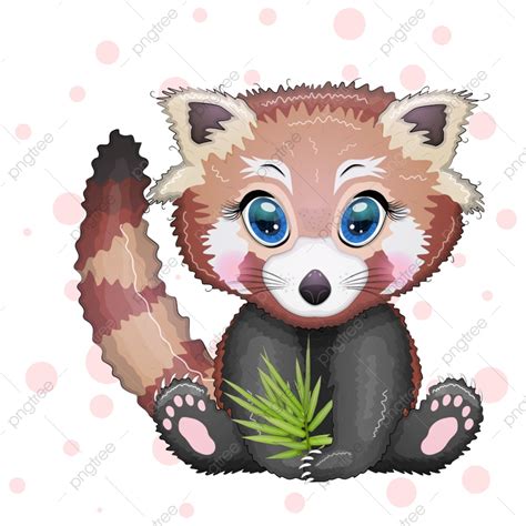 小熊貓 卡通 可愛 動物 熊貓 爪子 樹向量圖案素材免費下載PNGEPS和AI素材下載 Pngtree