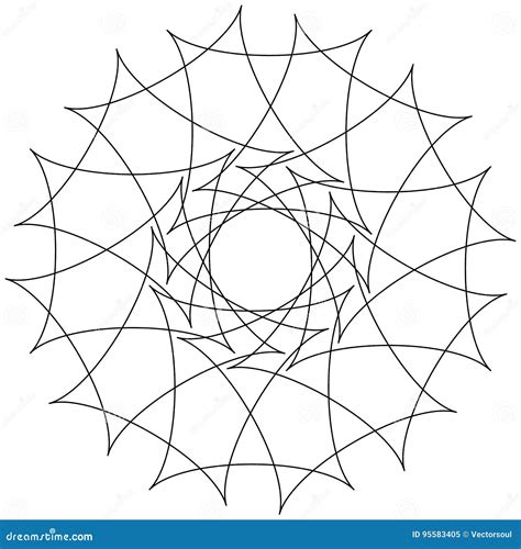Different Linear Geometric Objects Random Intersecting Lines Forming