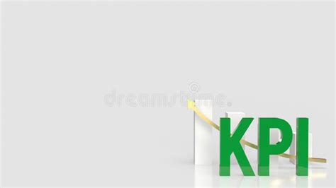 The Kpi Or Key Performance Indicator For Business Concept 3d Rendering