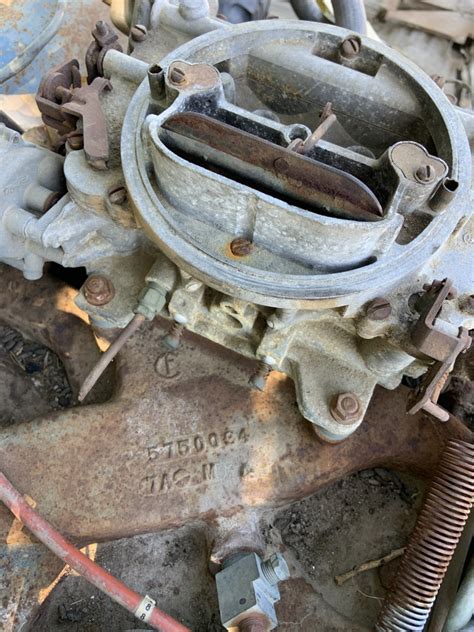 1958 Fe Engine Complete With Early Edc E Heads 352 4v 332 428 Ford Fe Engine Forum