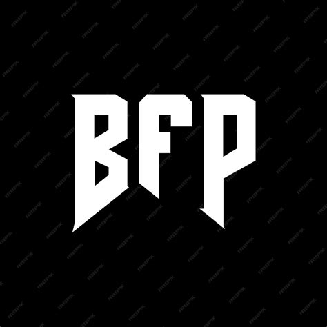 Premium Vector Bfp Letter Logo Design For Technology Company Bfp Logo