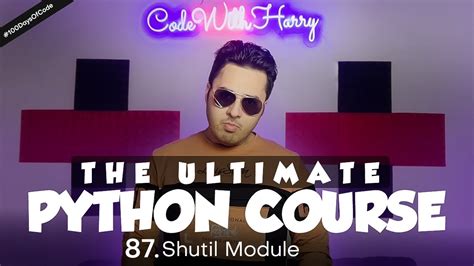Shutil Module In Python Python Tutorial Day 87 Youtube