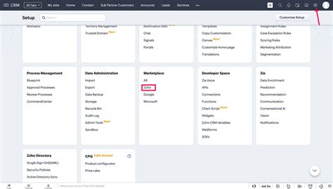integrate zoho crm with zoho pagesense