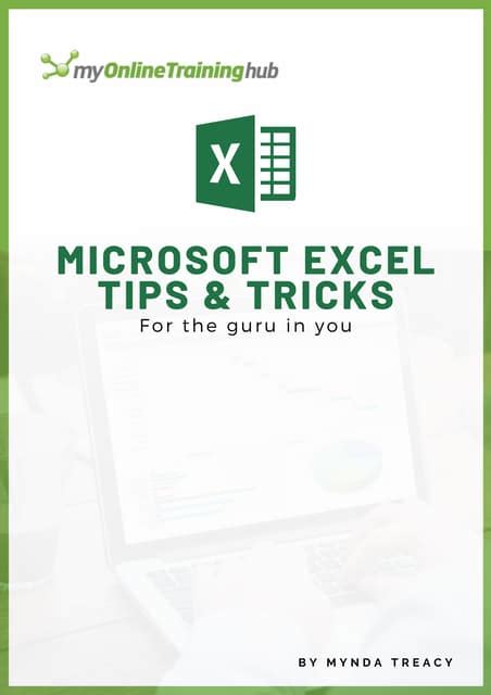 excel tips tricks e book dl pdf