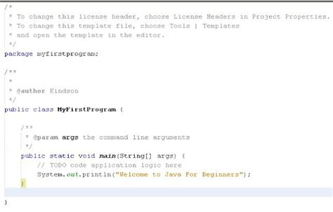 Java For Beginners Lesson Structure Of A Java Program The Genius Blog