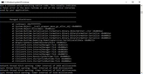 Having This Issue With My Server Which Then Causes A Crash Server Owners Cfxre Community
