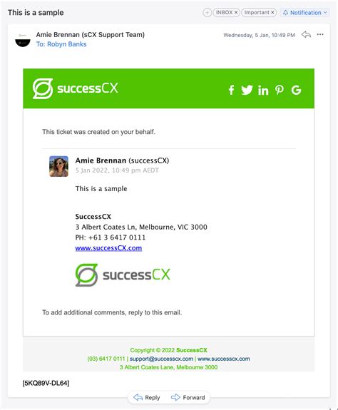 Customising Your Zendesk Email Template For Notifications Successcx