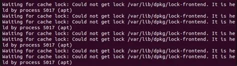 How To Fix Could Not Get Lock Varlibdpkglock Error On Ubuntu