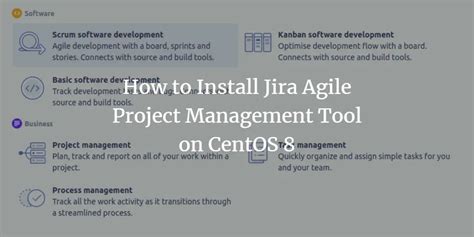 How To Install Jira Agile Project Management Tool On Centos 8