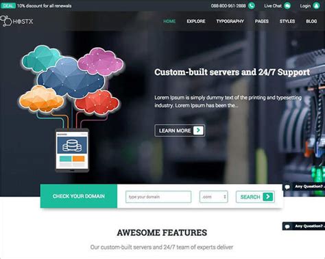 15 Cheap Hosting Joomla Templates Free Download