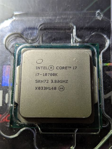 Intel I7 10700k Computers And Tech Parts And Accessories Computer Parts On Carousell