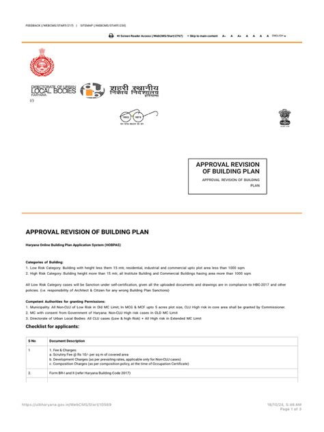 Approval Revision Of Building Plan Pdf