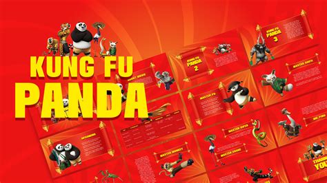 Free Kung Fu Panda Movie Template