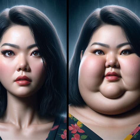 Asian Features Swallowed By Fat By Lardna Minch On Deviantart
