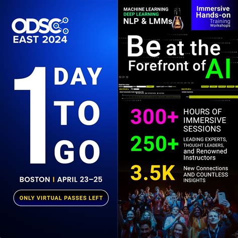 odsceast datascience ai open data science conference odsc
