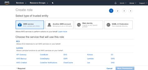 Creating IAM Roles Steps To Create An IAM Role