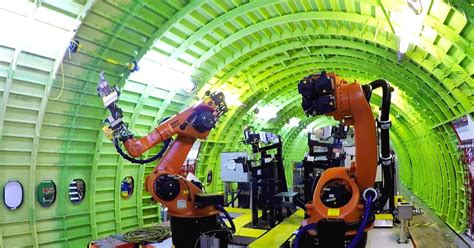 The Boeing Robots That Build 777 Airliners Wired