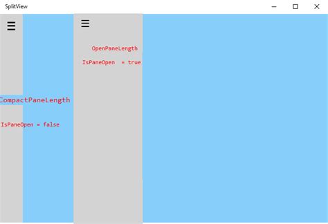 splitview control in universal app platform part 1