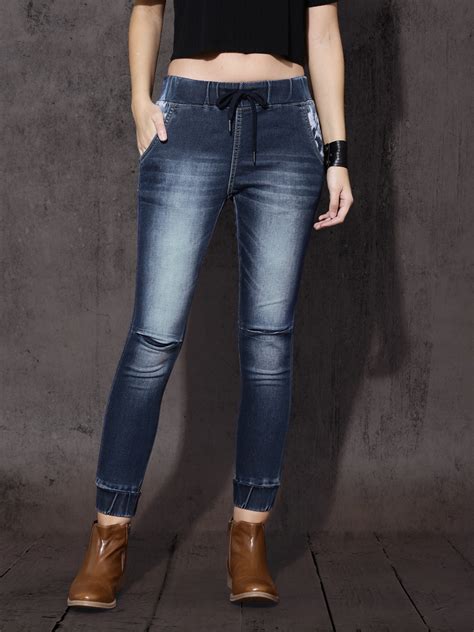 Buy Roadster Women Blue Regular Fit Mid Rise Clean Look Stretchable Jeans Jeans For Women