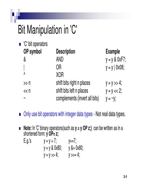 Bit Manipulation And Masking Pdf Theory Of Computation Teaching