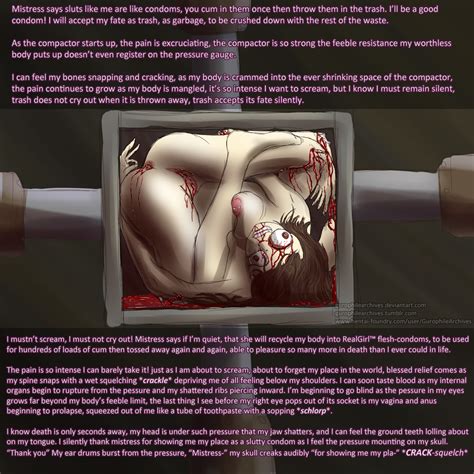 Thrown In The Compactor By GurophileArchives Hentai Foundry