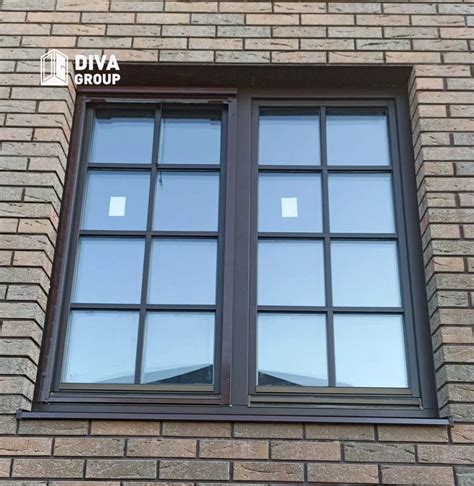 Окна из массива лиственницы высшего сорта с дуплексами, Московская ...