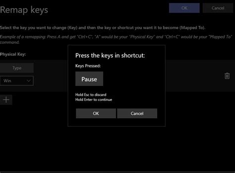 Remap A Key Is Still Broken In V0630 · Issue 21150 · Microsoft