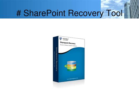 ppt corrupt sharepoint database recovery software powerpoint
