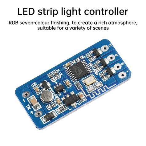 V V V RGB Colorful Flashing Module LED Strip Light Controller Color Changing Ambient Lights