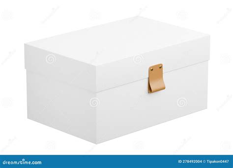 Rectangular Box Covered With White Fabric Pattern Looks Beautiful And Clean Stock Photo Image