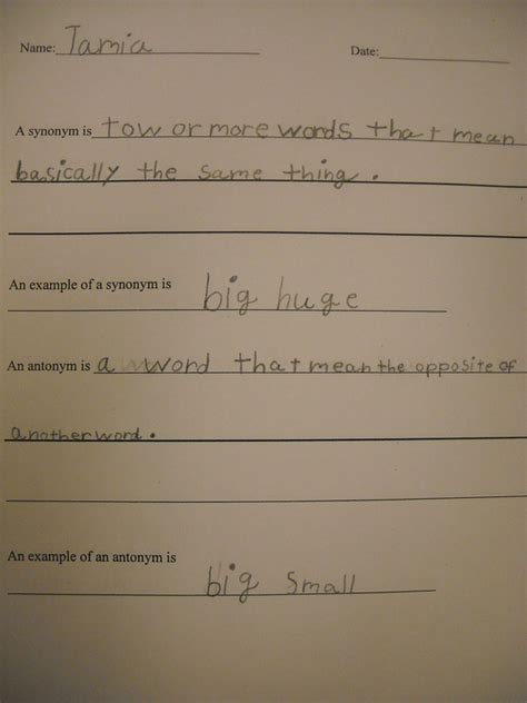 Impact On Learning Artifact Leslie N Madorsky Common Assessment Portfolio